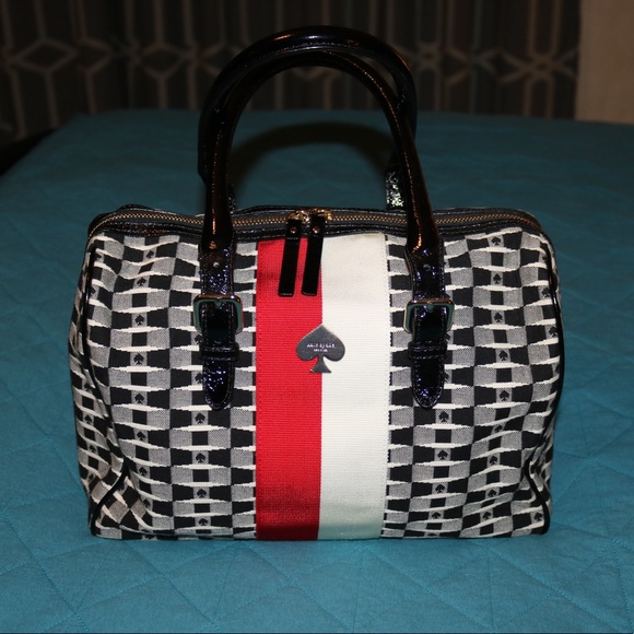 kate spade | Bags | Kate Spade Striped Handbag | Poshmark
